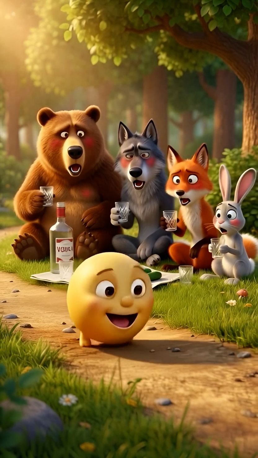 Сказка о Колобке и лесной братве