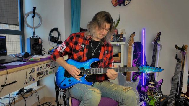 Учебный этюд №1 для электрогитары (три вариации, демо)