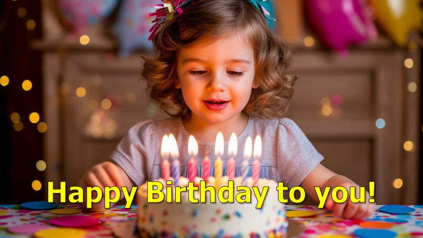 song Happy birthday to you английский песенка С днём рождения