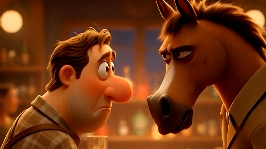 Конь в пальто