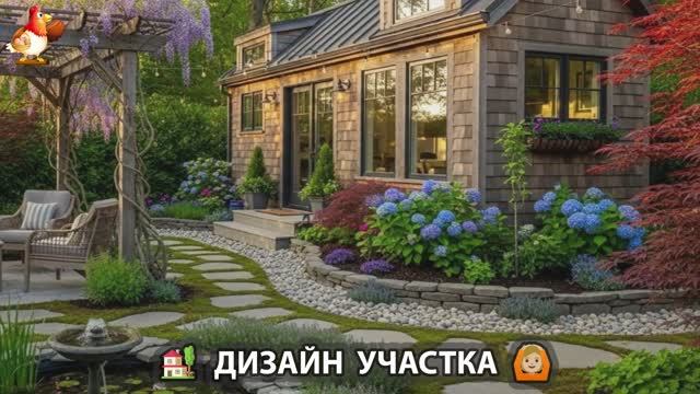 Дизайн участка дачи и сада своими руками фото идеи для вдохновения 🏡  (88)