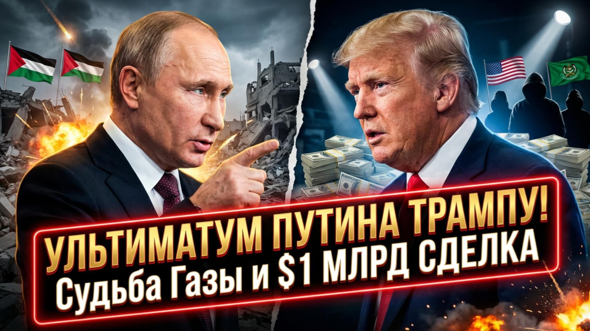 ⚠️ Джексон Хинкл | Россия вмешалась в судьбу Газы. Путин жёстко отверг колониальный сценарий