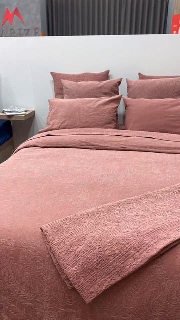 Льняное постельное бельё на выставке Heimtextil Frankfurt