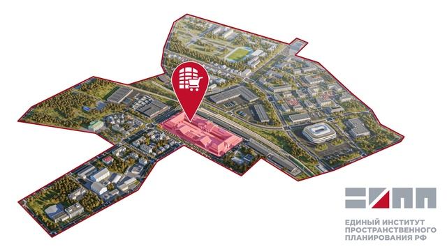 Проектом генплана Шахтерска ДНР ЕИПП РФ предусмотрел создание многофункционального комплекса