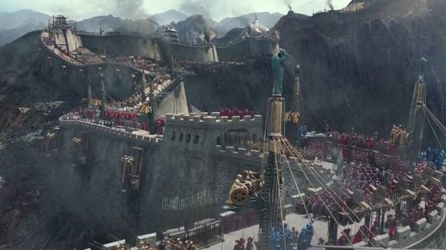 Великая стена.Подготовка армии к битве с монстрами.