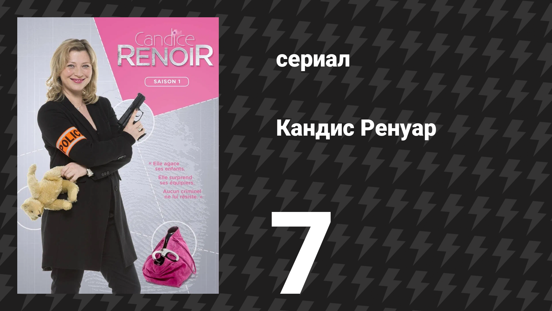 Кандис Ренуар 1 сезон 7 серия «Горе гонцу с дурной вестью» (сериал, 2013)