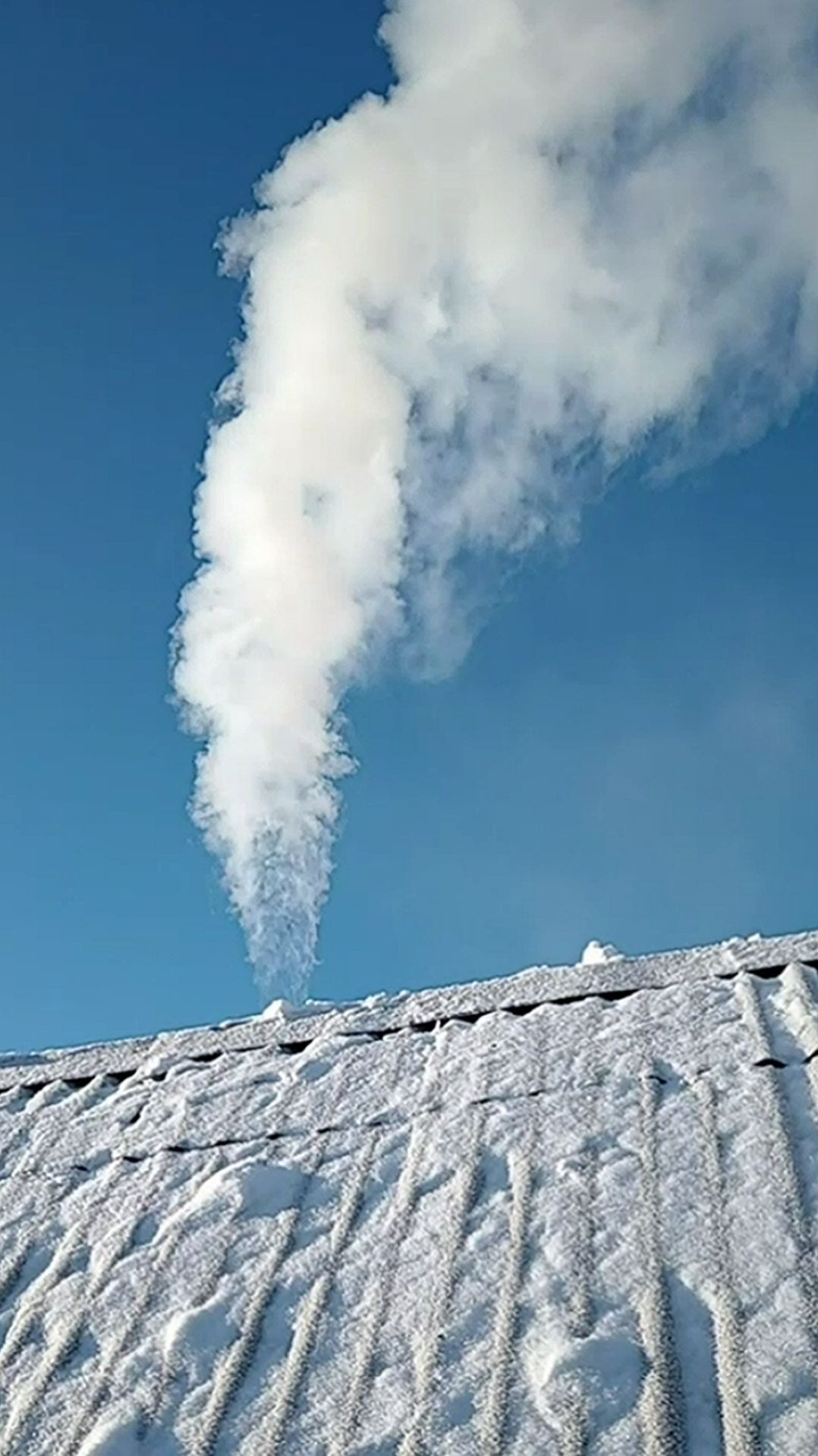 Баньку затопил
