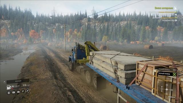 прохождение Snowrunner Мичиган (США) часть 36 без комментариев