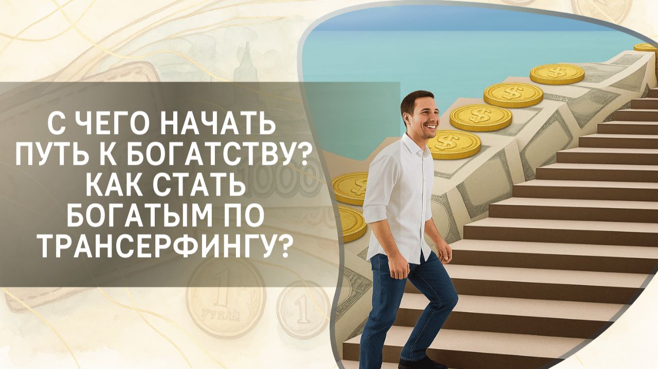 С чего начать путь к богатству? Как стать богатым по Трансерфингу?