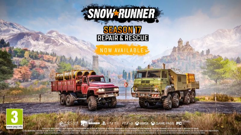 SnowRunner_2026.01.28. Сезон 17. Ремонт и спасение!