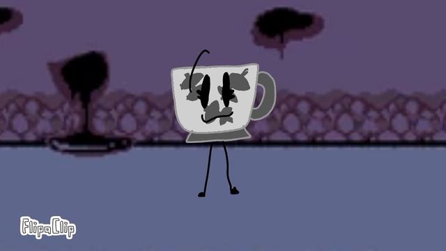 чашечка вертится