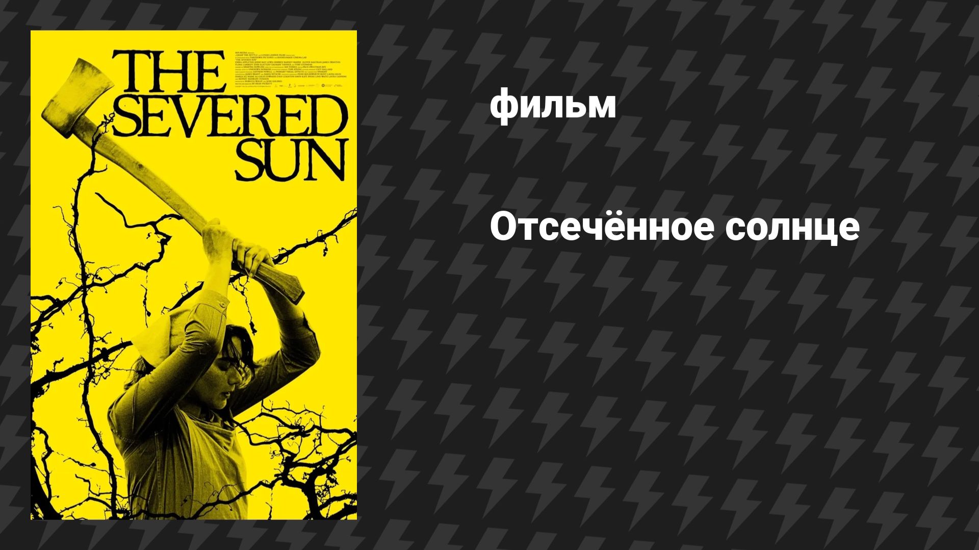 Отсечённое солнце (фильм, 2024)