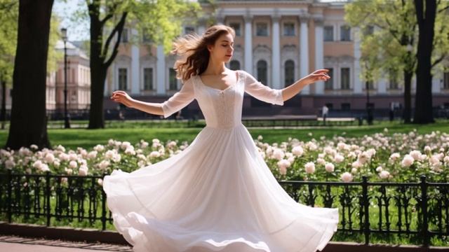 Город в зелёных серёжках