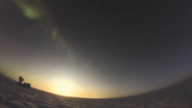 Хронометраж ПОЛЯРНОЙ НОЧИ на Южном полюсе за 9 месяцев - ТАЙМЛАПС