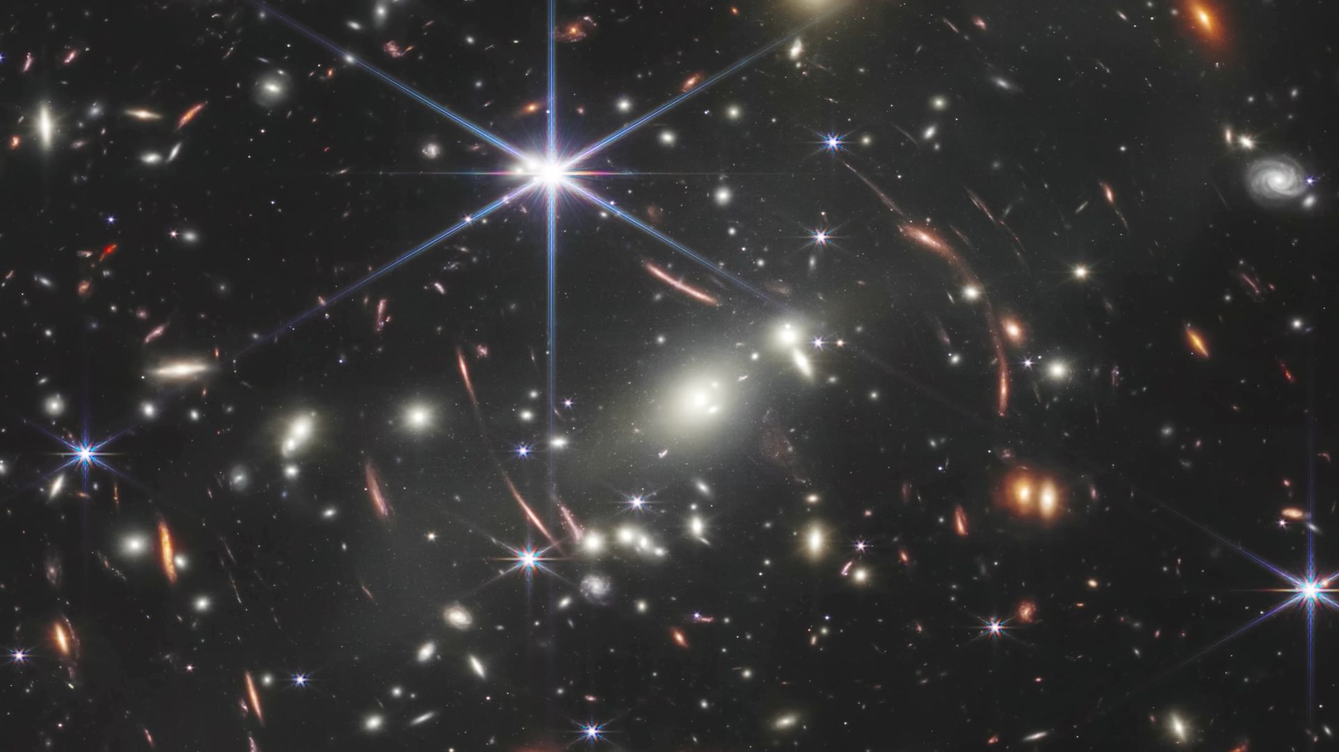 Первые полноцветные изображения, описанные в JWST