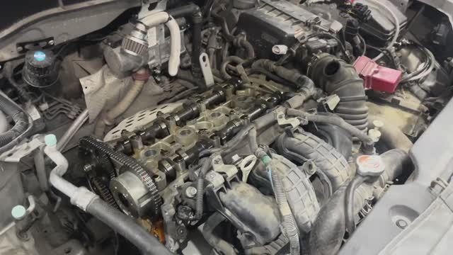 Замена муфты на впускном распредвалу Mitsubishi ASX