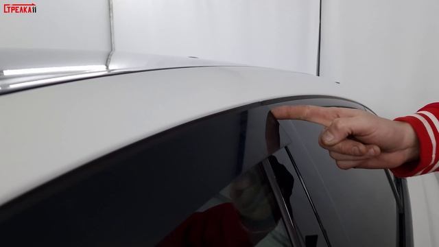 Дефлекторы (ветровики) окон 2D - BMW X6 (G06) с 2019г.в., под наклоном - Стрелка11