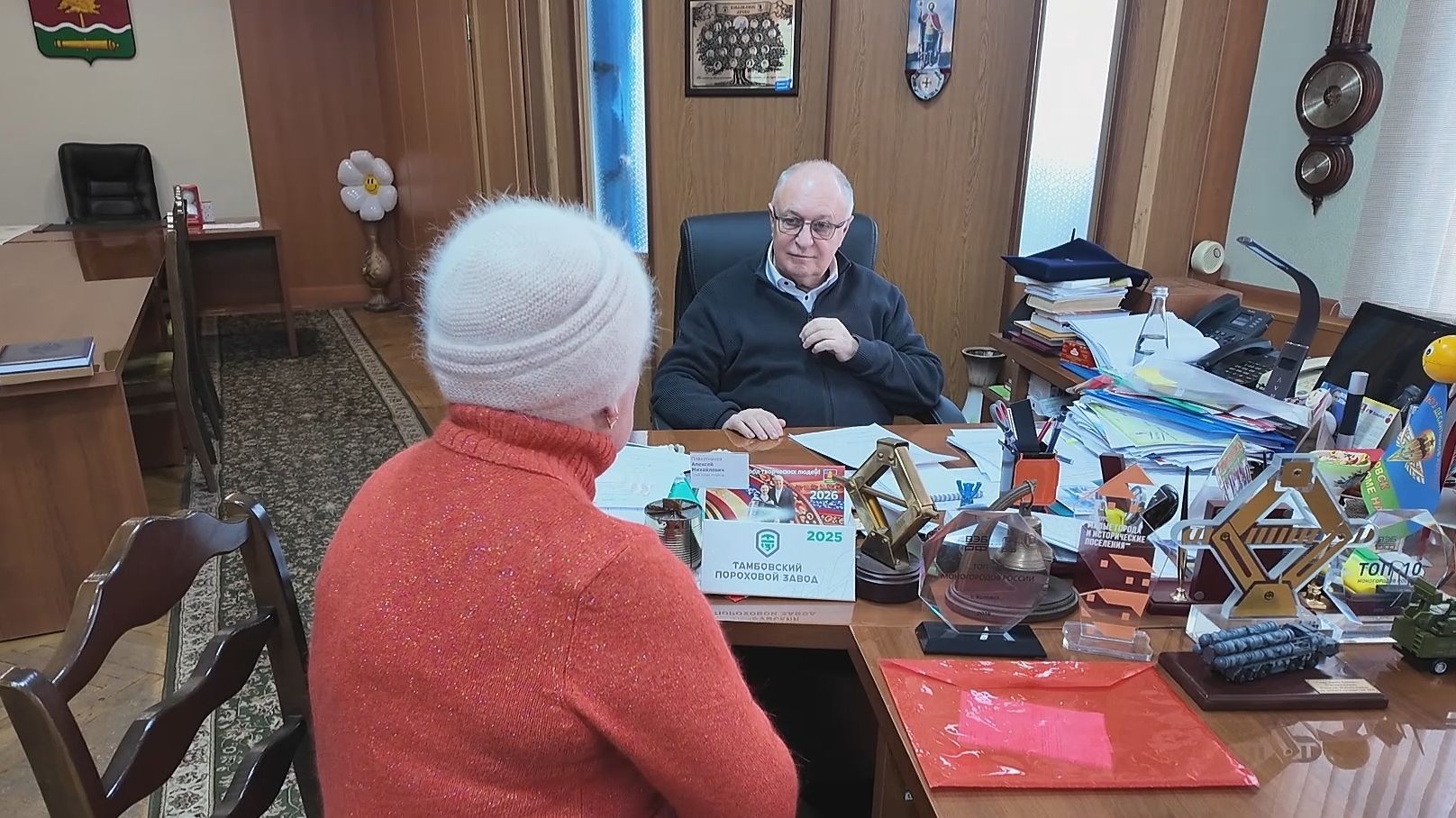 Глава Котовска Алексей Плахотников провел первый в этом году личный прием граждан