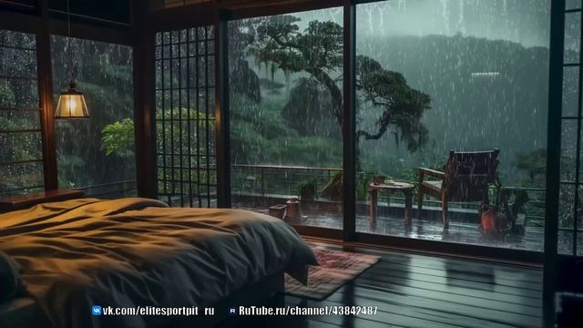 🌙 Расслабляющая музыка и звуки дождя для глубокого сна снятия стресса тревоги медитации успокоения
