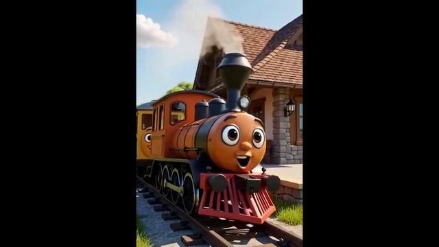 Веселая песенка про паровозик