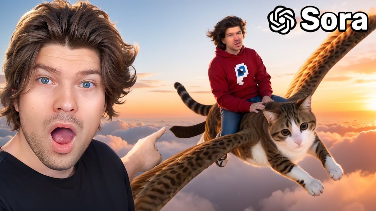 😱РЕАКЦИЯ НА МОИ СОБСТВЕННЫЕ AI ВИДЕО С НЕЙРОСЕТЬЮ!