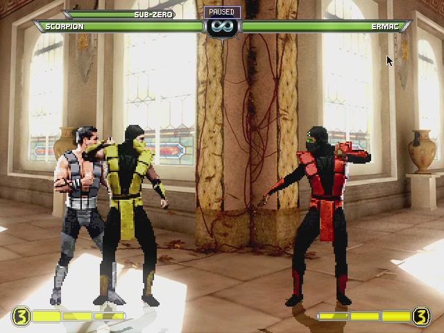 mortal kombat ultimate hd survival - скорпион, часть 1