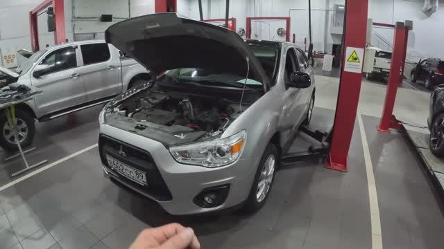 ASX масло в двс, передние колодки, крышу в черный и т.д