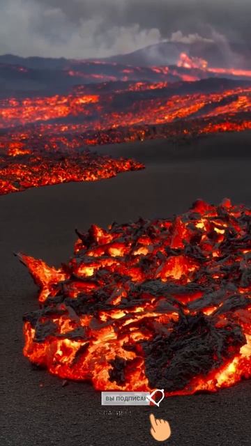 Страшная сила лавы! Как страшно  выглядит лава! Извержение вулкана