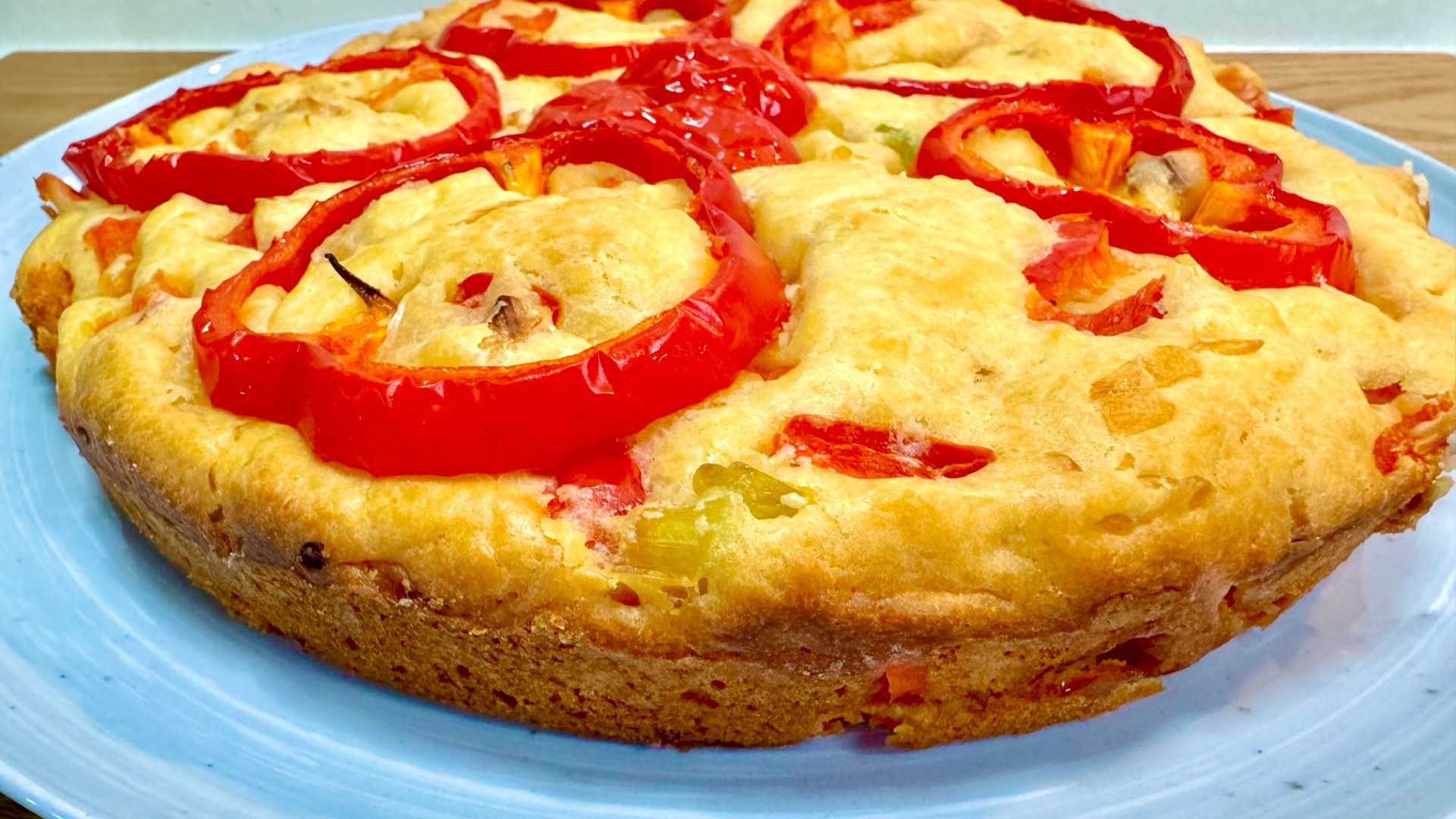 Простой и вкусный пирог с перчиком!