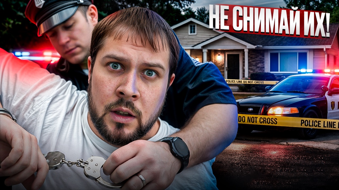 БОЙСЯ КОПОВ В США! Я снял американских полицейских на видео