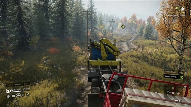 прохождение Snowrunner Мичиган (США) часть 38 без комментариев