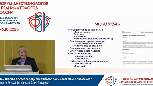 Хроническая послеоперационная боль Карелов А.Е. 2025
