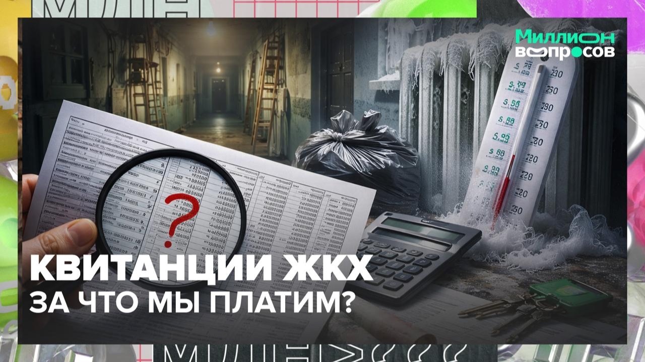 Из чего состоит квитанция за ЖКХ? | Миллион вопросов — Москва 24