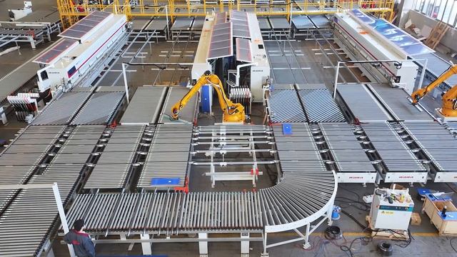 Автоматическая производственная линия в Саудовской Аравии