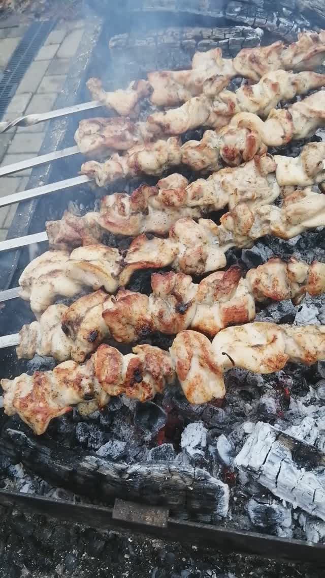 Ноябрьский куриный шашлык 29.11.2025 shorts