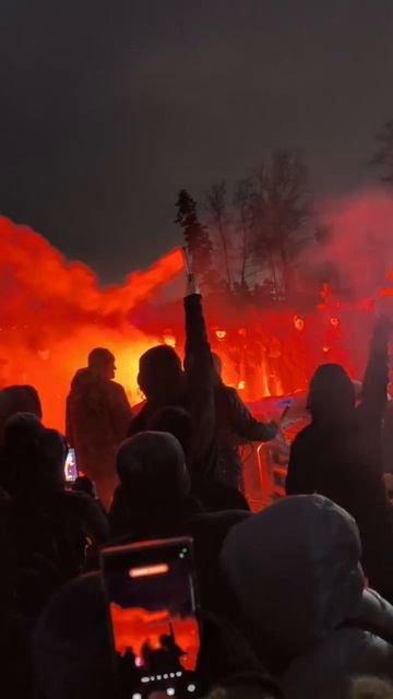 Проводы Испанца командира бригады Эспаньола #Москва #Испанец