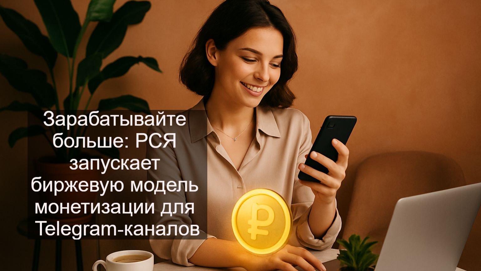 Зарабатывайте больше_ РСЯ запускает биржевую модель монетизации для Telegram‑каналов