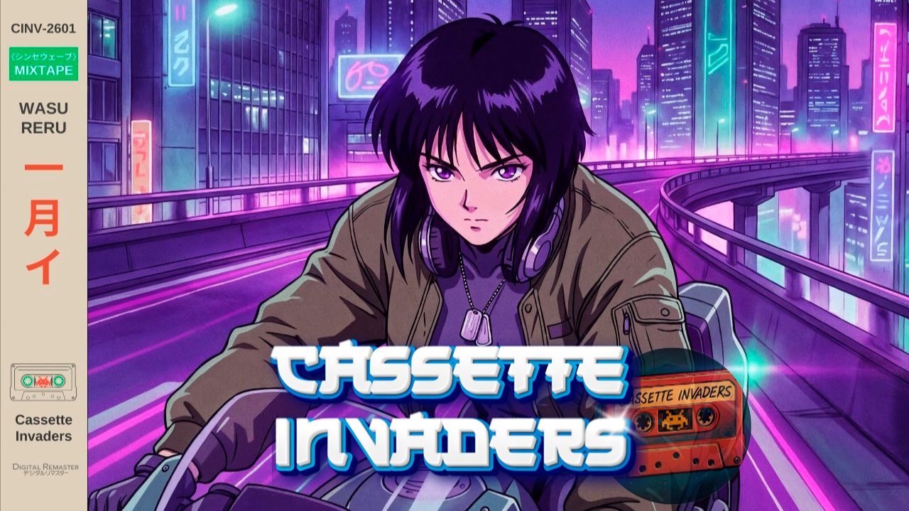 👾WASURERU (2601)|Synthwave,Cyberpunk_CASSETTE INVADERS_28-01-2026