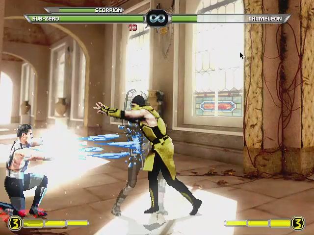 mortal kombat ultimate hd survival - саб_зиро без маски, часть 2 [Холодный Драйв]