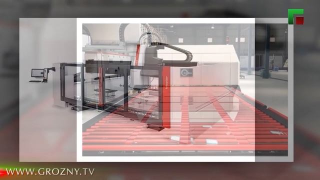 Строительство завода «СТЕКЛОСТРОЙ» в Грозном находится на завершающей стадии