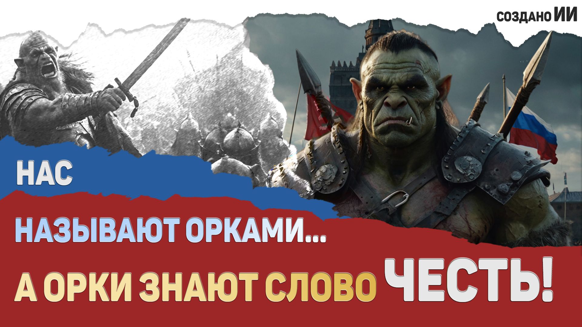 Если мы "орки", то только такие! А орки знают слово Честь!