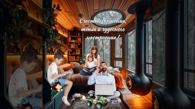 Счастья, гармонии, тепла и чудесного настроения !