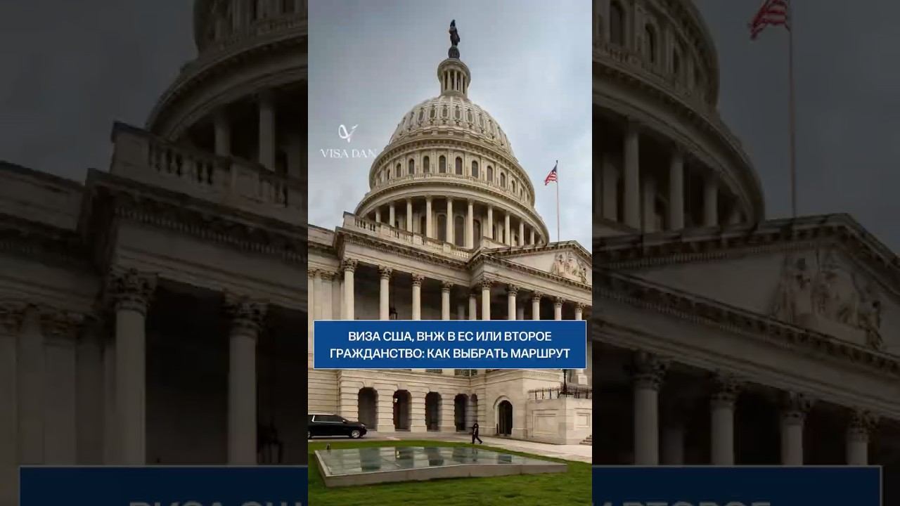 Виза США, ВНЖ в Европе или второе гражданство — как выбрать маршрут #визадан #visadan