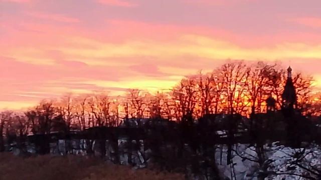 Рассвет  на планете земля Вид с Марса 2026.01.30_07.39