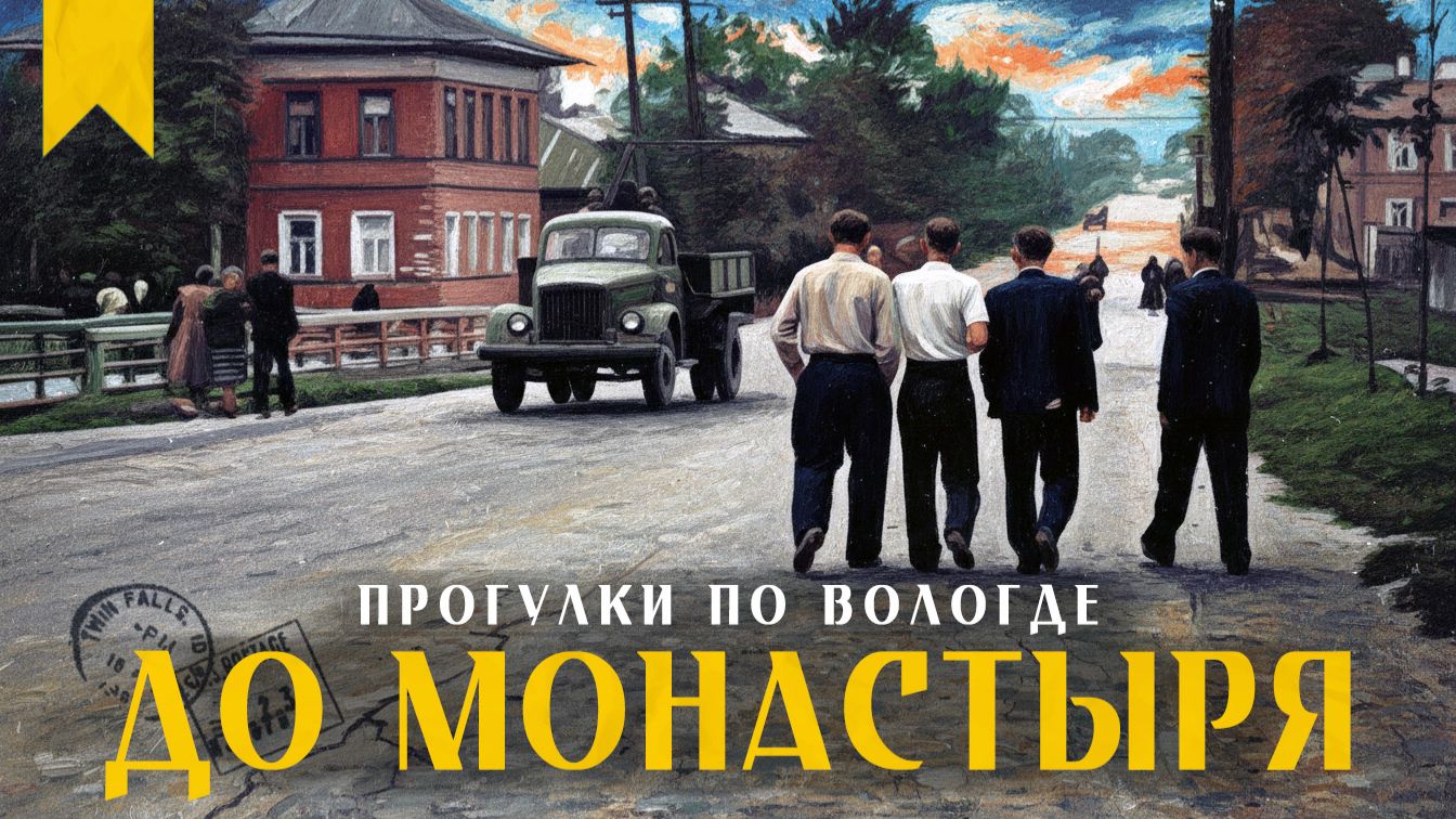 Предтеченская - Хлюстова - Бурмагиных // Пешком по Вологде