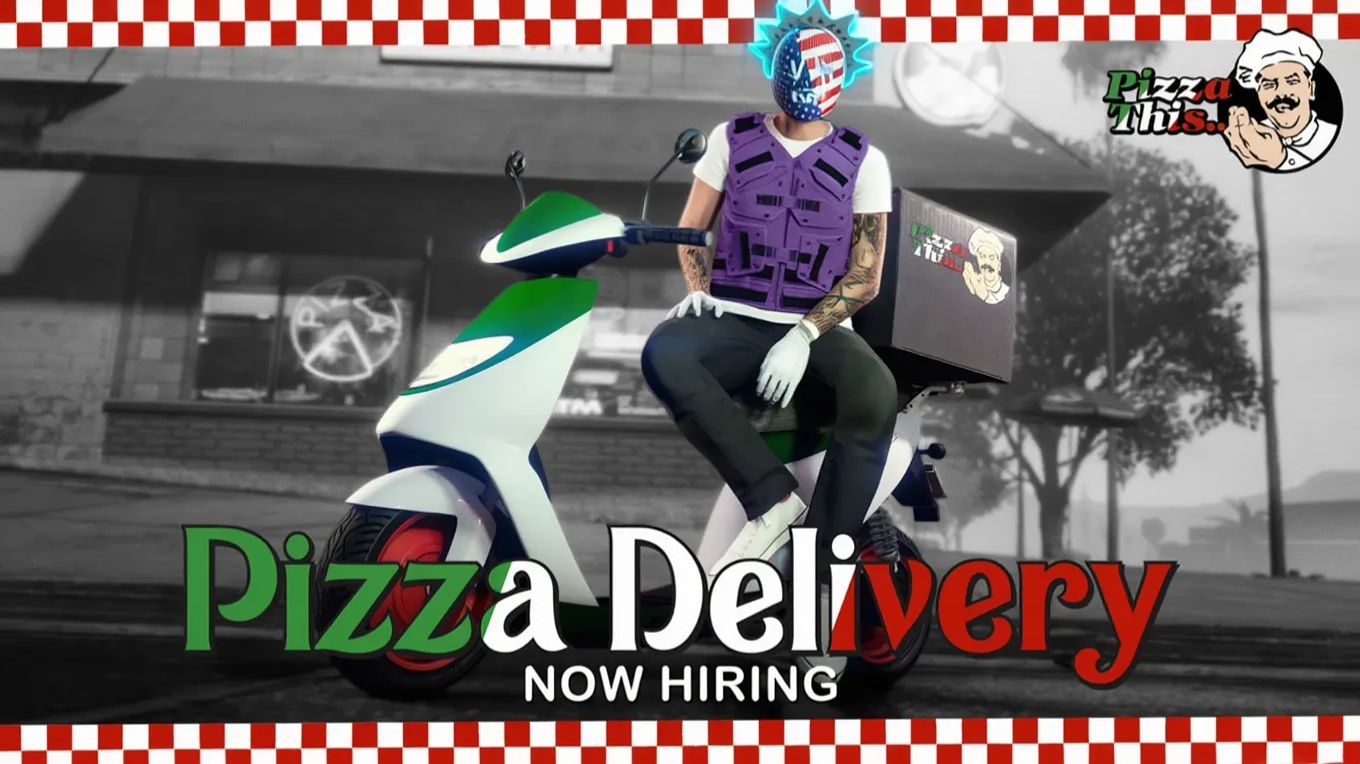 GTA Online Доставка пиццы за 300к  за 5 пицц