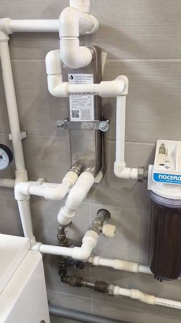 Отзыв заказчика о работе паяного теплообменника в системе ГВС.