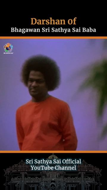 Божественный Даршан Шри Сатья Саи 🙏