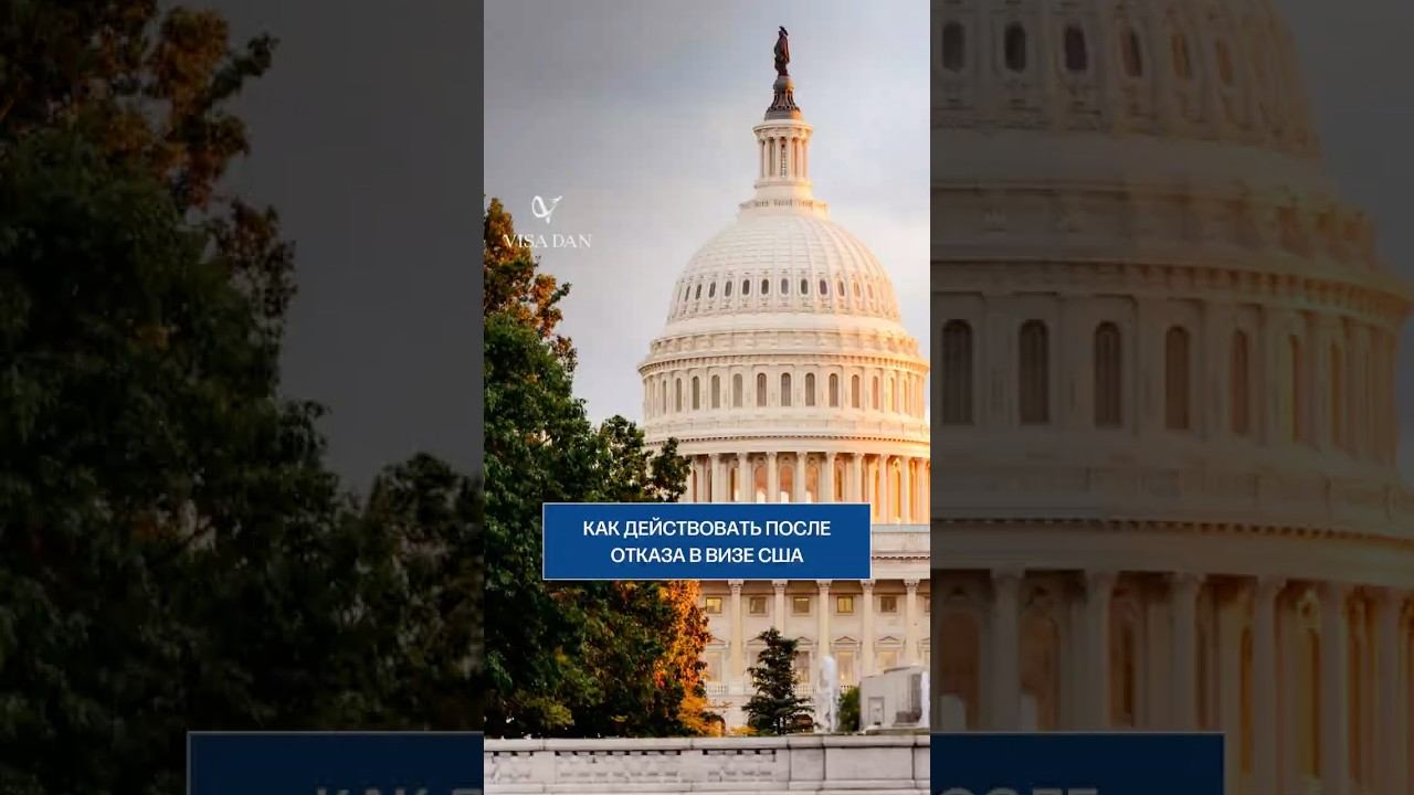Как действовать после отказа в визе США #визадан #visadan