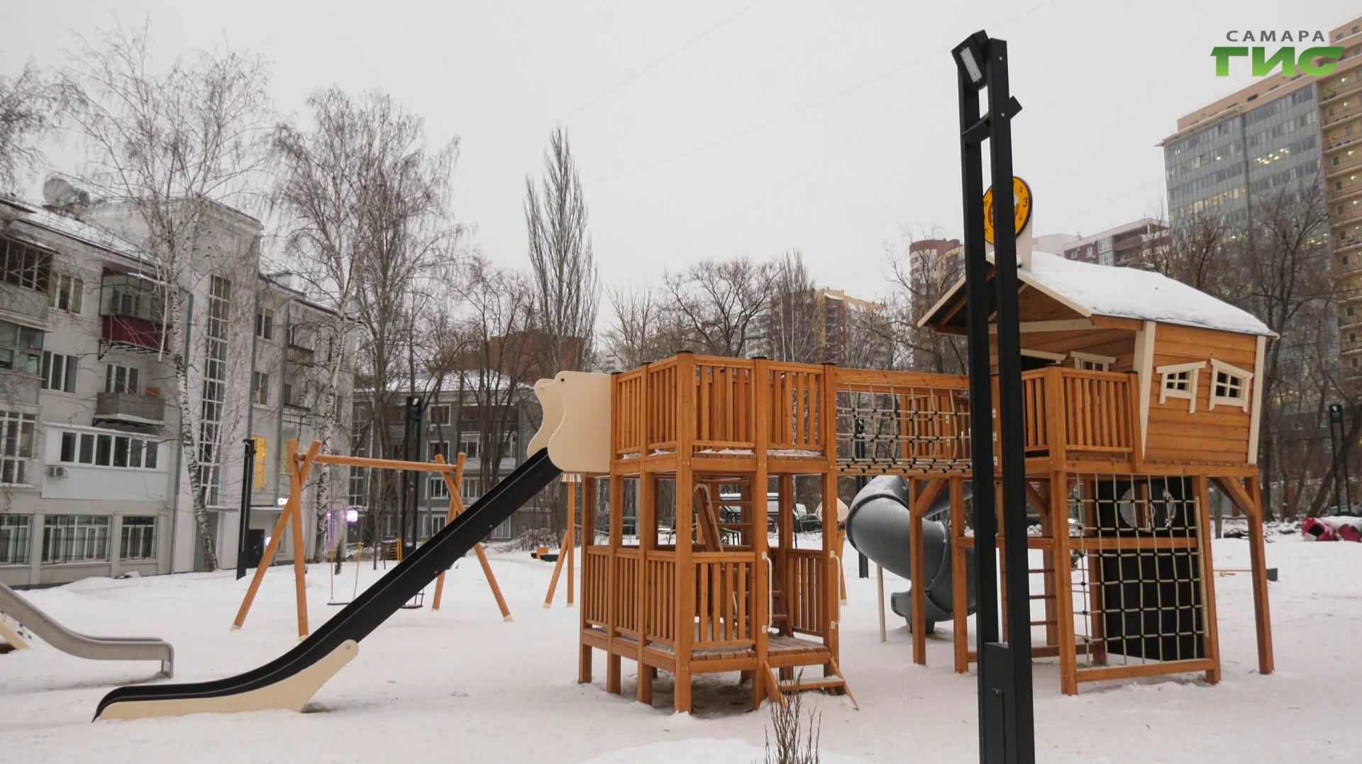 Сквер Часовой в Самаре остался без лестницы из-за недобросовестного подрядчика